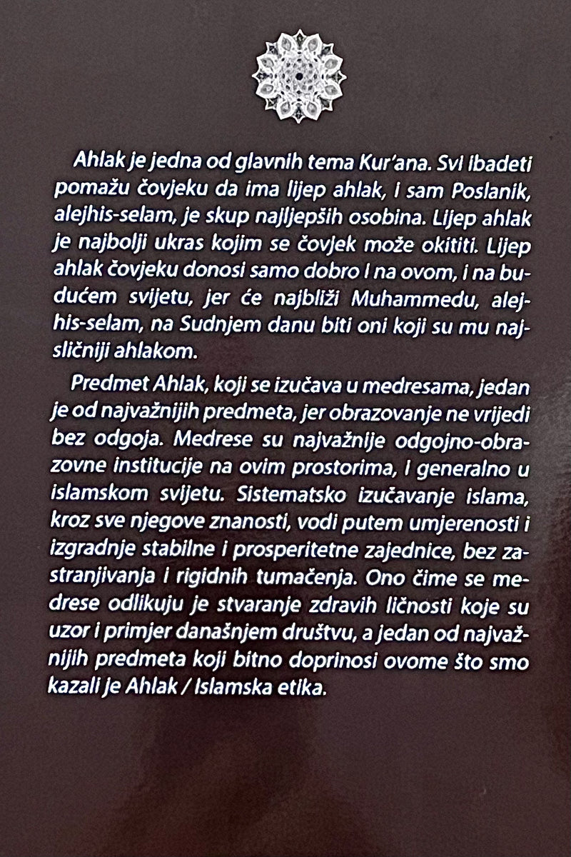 Osnove islamskog karaktera - ahlak - etika i moral u ... – hajrshop ...